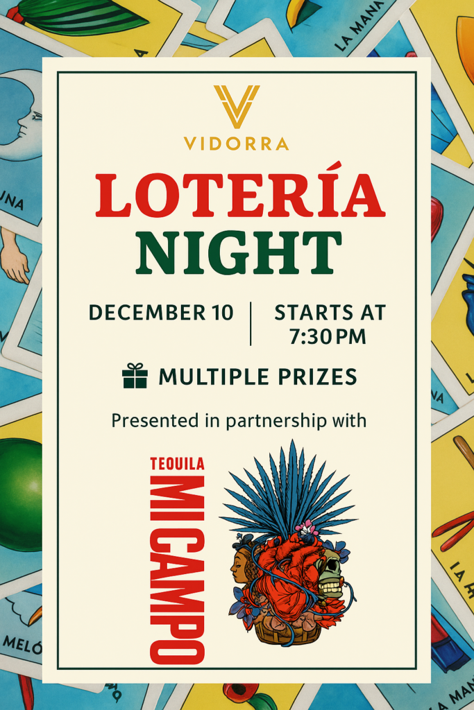 Lotería Night at Vidorra - EpicCentral